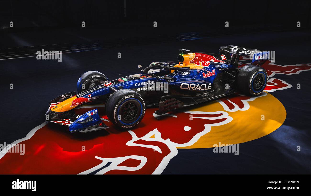 Handout photo provided by Red Bull Content Pool of 3D renders of the ...