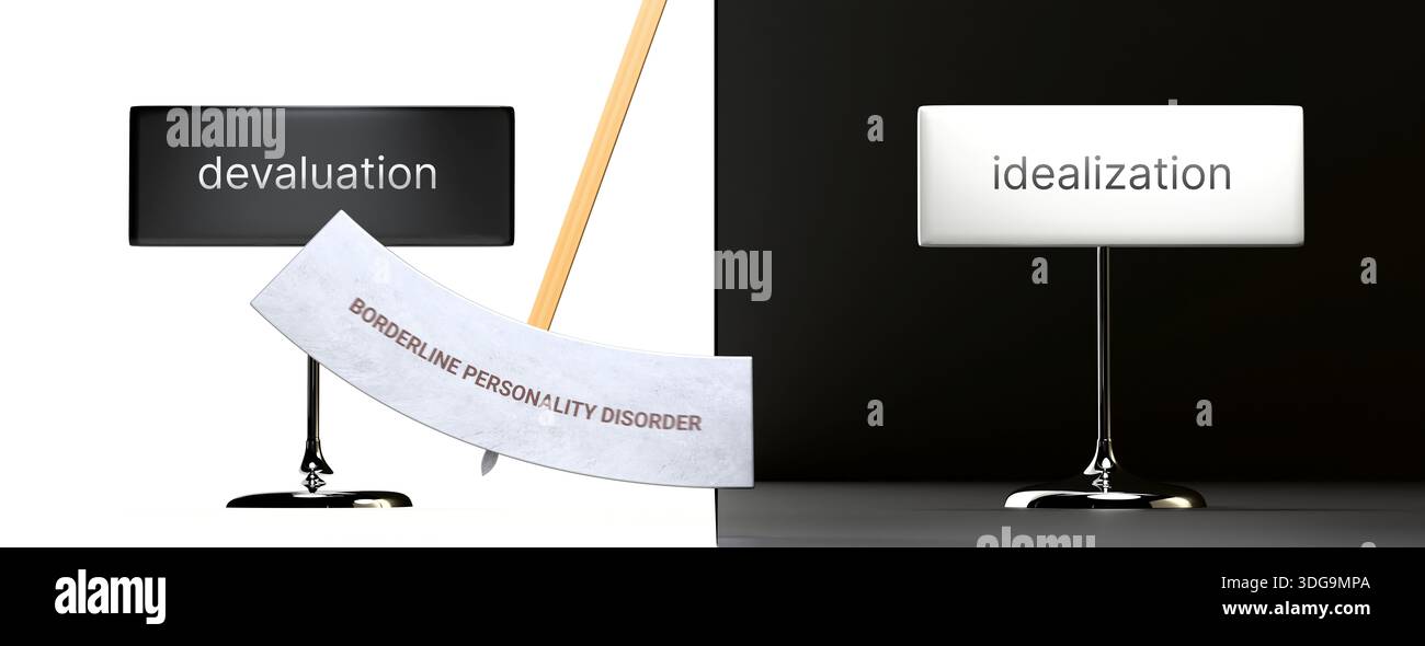 Borderline personality disorder spectrum hi-res stock photography and ...