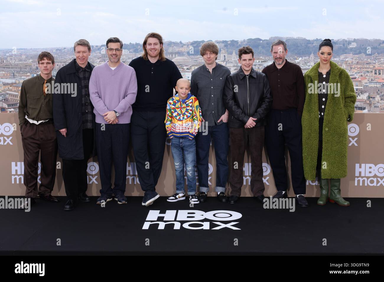 Italy. 15th Jan, 2026. Finn Bennett, Sam Spruell, Daniel Ings, Peter ...
