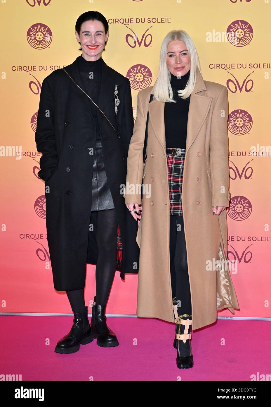 Erin O'Connor and Denise Van Outen attends Cirque Du Soleil “OVO ...