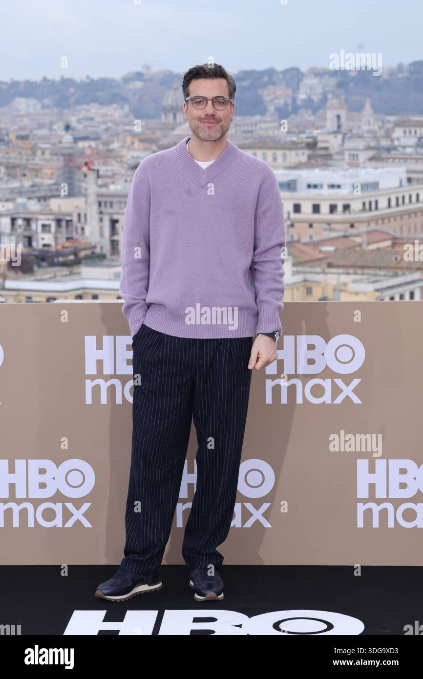 Daniel Ings Photocall of HBO Max Italia Hotel De La Ville - Rome, Italy ...