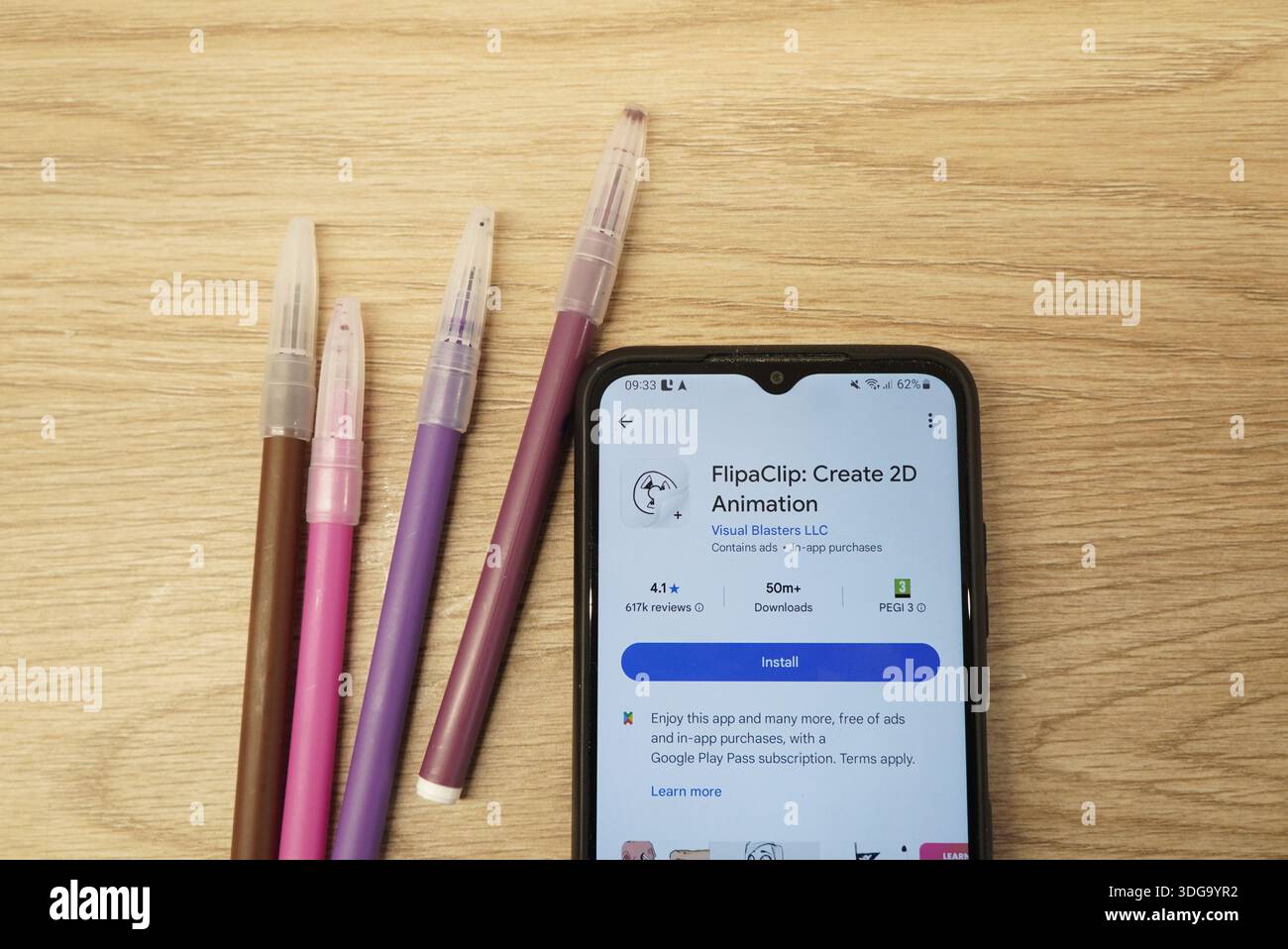 2d animation mobile screen view hi-res stock photography and images - Alamy