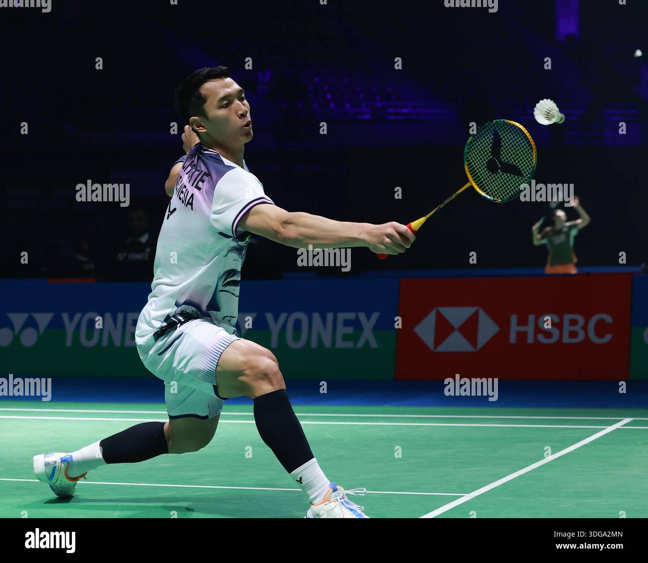 Christo POPOV of France vs. Jonatan CHRISTIE of Indonesia during Men's ...