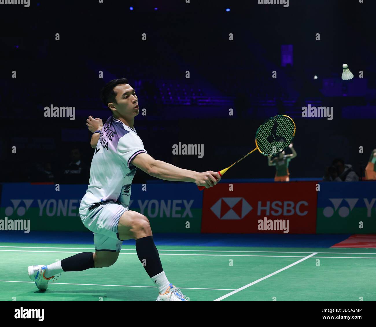 Christo POPOV of France vs. Jonatan CHRISTIE of Indonesia during Men's ...