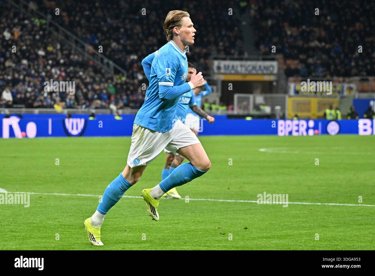 After goal Scott McTominay the Italian championship Serie A 2025-2026 ...