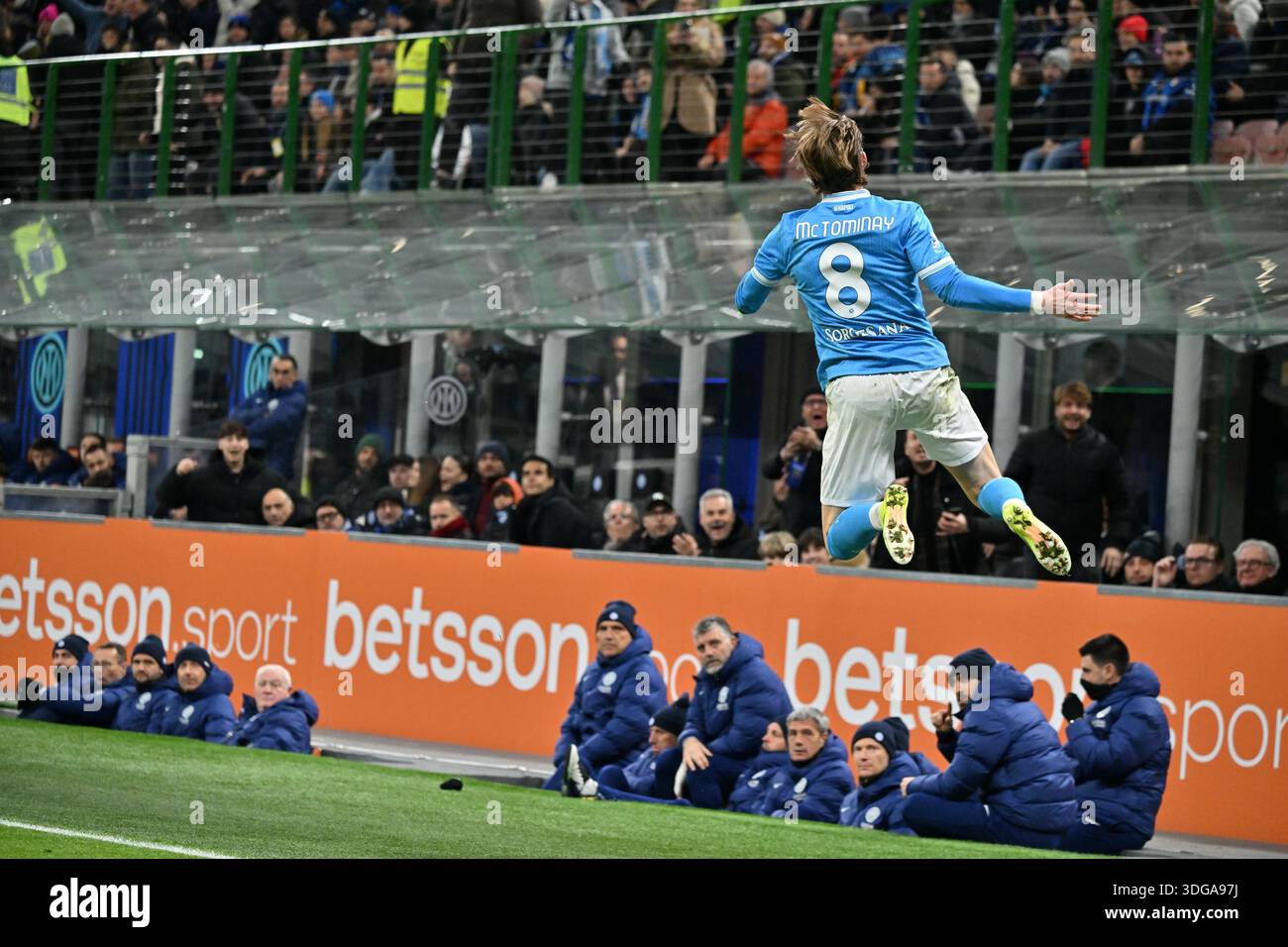After goal Scott McTominay the Italian championship Serie A 2025-2026 ...