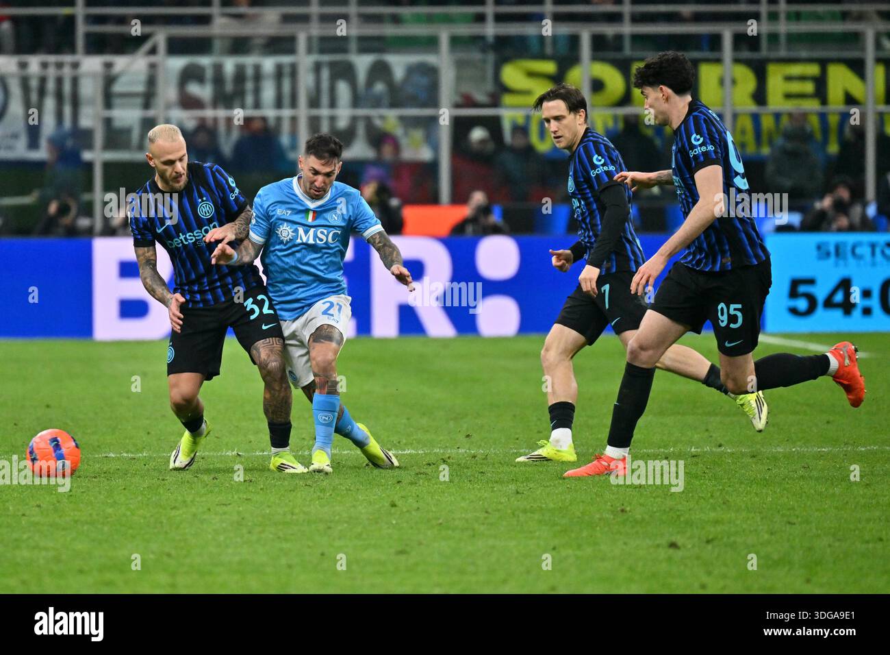 Matteo Politano the Italian championship Serie A 2025-2026 football ...