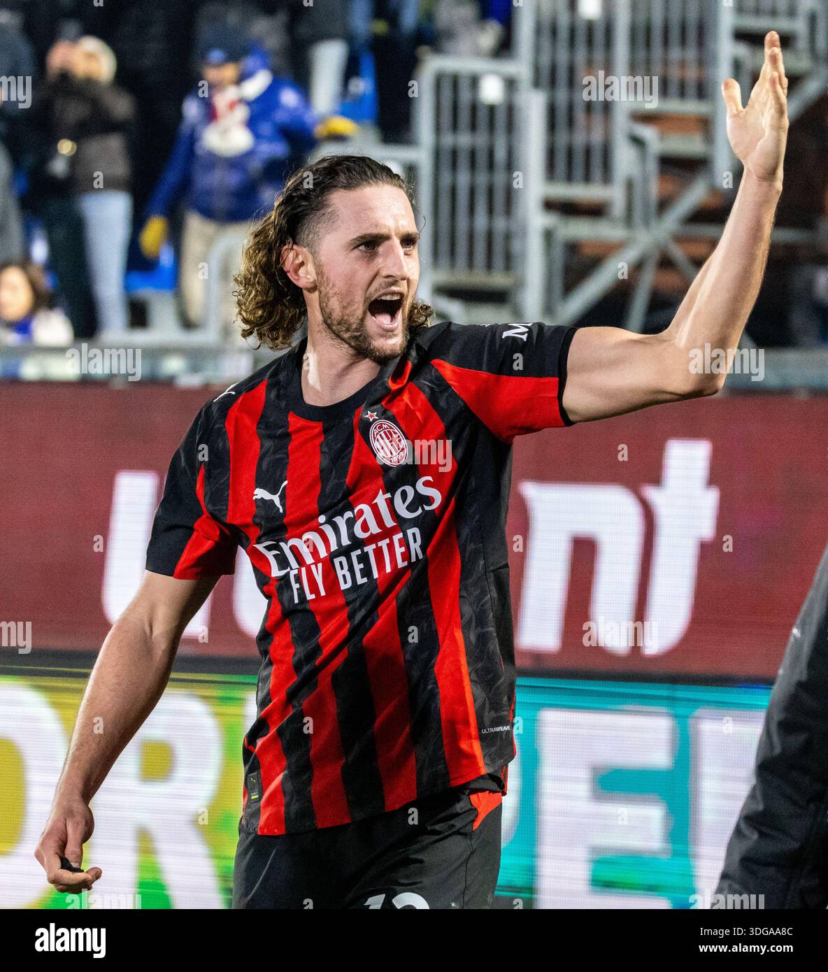 rabiot adrien ac milan scores goal 1-3 during serie A match Como 1907 ...