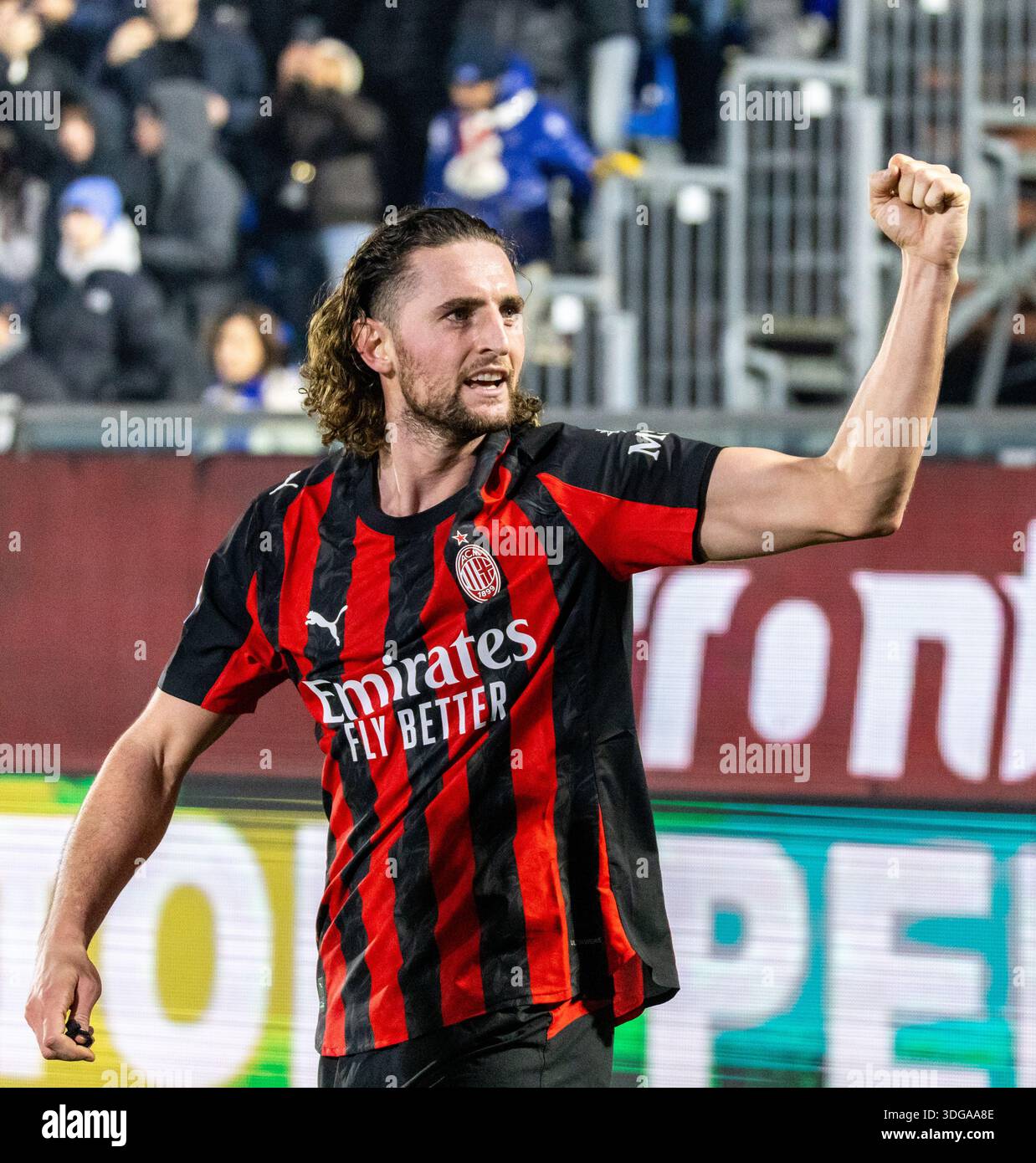 rabiot adrien ac milan scores goal 1-3 during serie A match Como 1907 ...