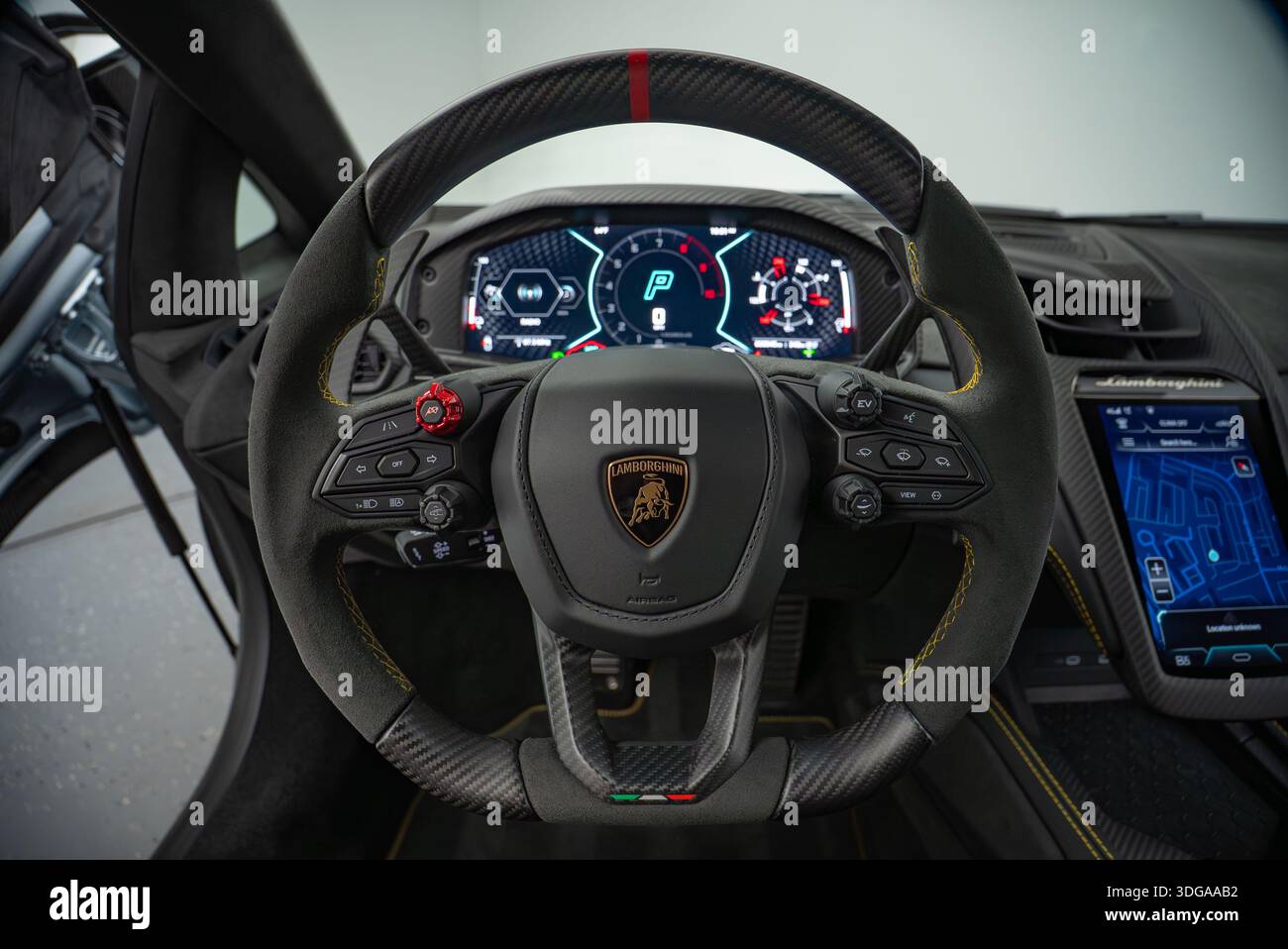 View Inside The 2026 Lamborghini Revuelto Interior Cockpit Featuring ...