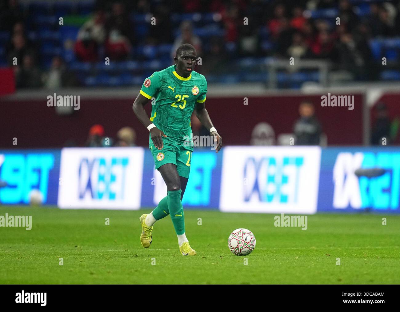 Tangier Stadium, Tangier, Marocco. 14th Jan, 2026. El Hadji Malick ...