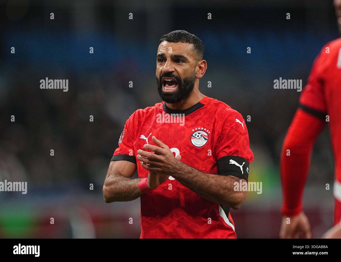 Tangier Stadium, Tangier, Marocco. 14th Jan, 2026. Mohamed Salah ...