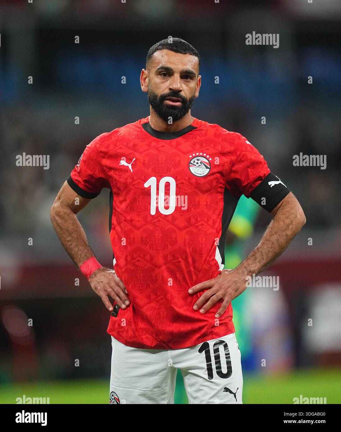 Tangier Stadium, Tangier, Marocco. 14th Jan, 2026. Mohamed Salah ...