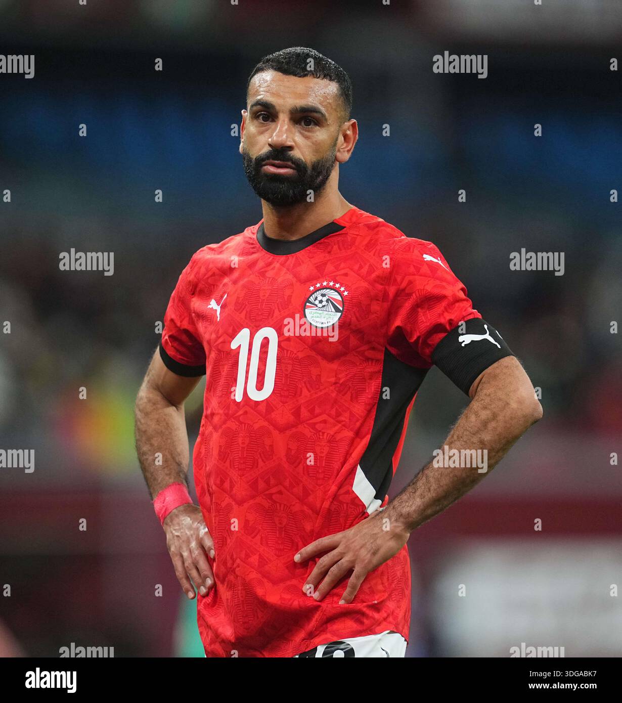 Tangier Stadium, Tangier, Marocco. 14th Jan, 2026. Mohamed Salah ...