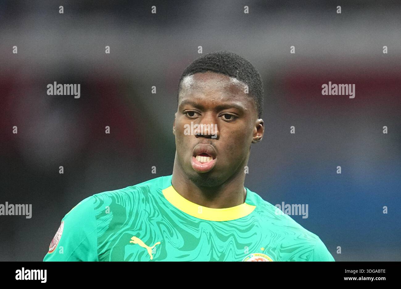 January 14 2026: Mamadou Sarr of Senegal looks on during a 2025 AFCON ...