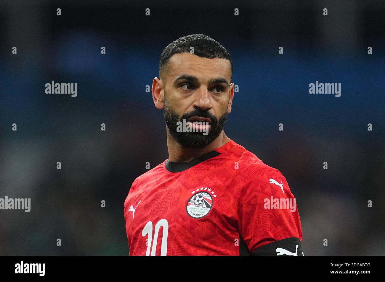 Tangier Stadium, Tangier, Marocco. 14th Jan, 2026. Mohamed Salah ...