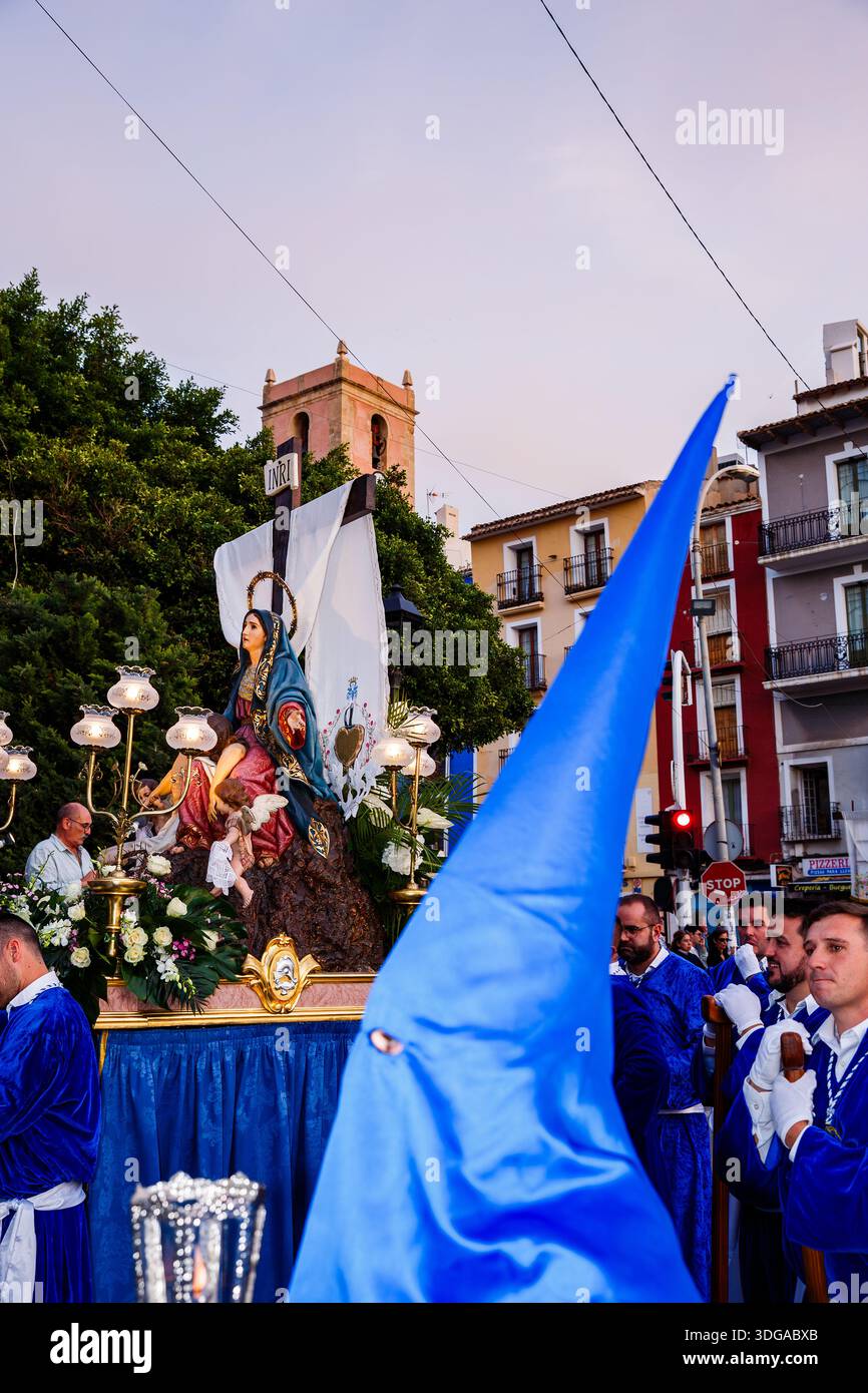 Blue capirote hi-res stock photography and images - Alamy
