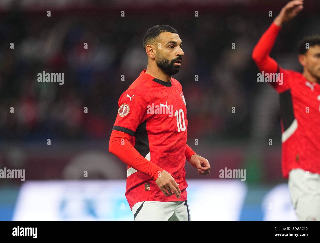 Tangier Stadium, Tangier, Marocco. 14th Jan, 2026. Mohamed Salah ...