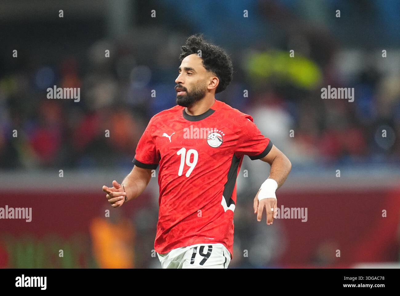 Tangier Stadium, Tangier, Marocco. 14th Jan, 2026. Marawan Attia Fahim ...