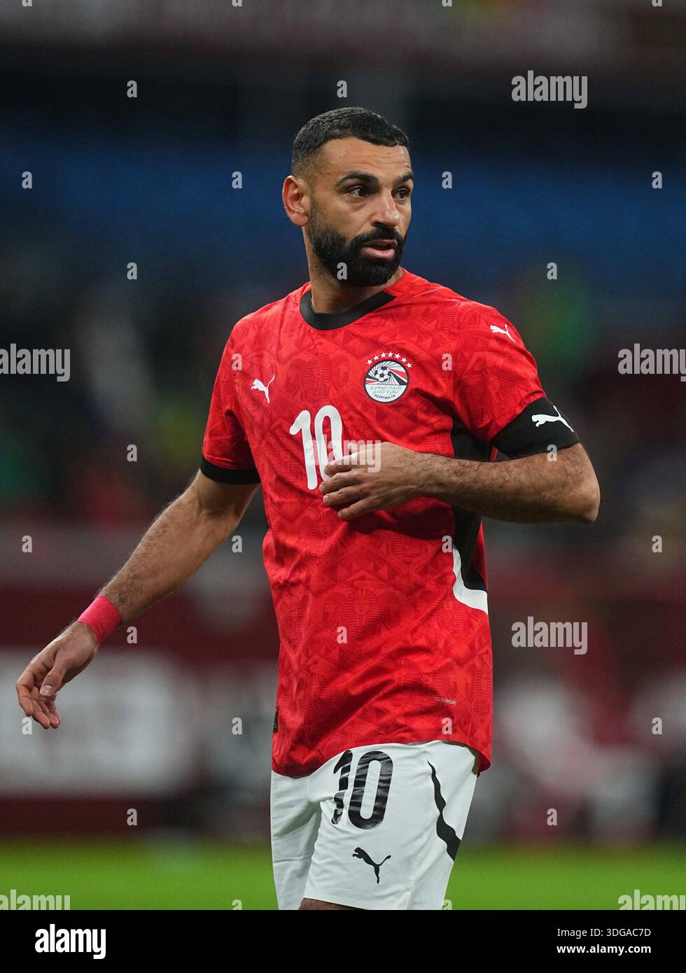 Tangier Stadium, Tangier, Marocco. 14th Jan, 2026. Mohamed Salah ...