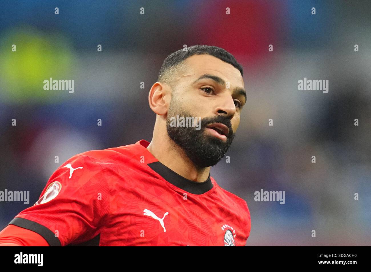 Tangier Stadium, Tangier, Marocco. 14th Jan, 2026. Mohamed Salah ...