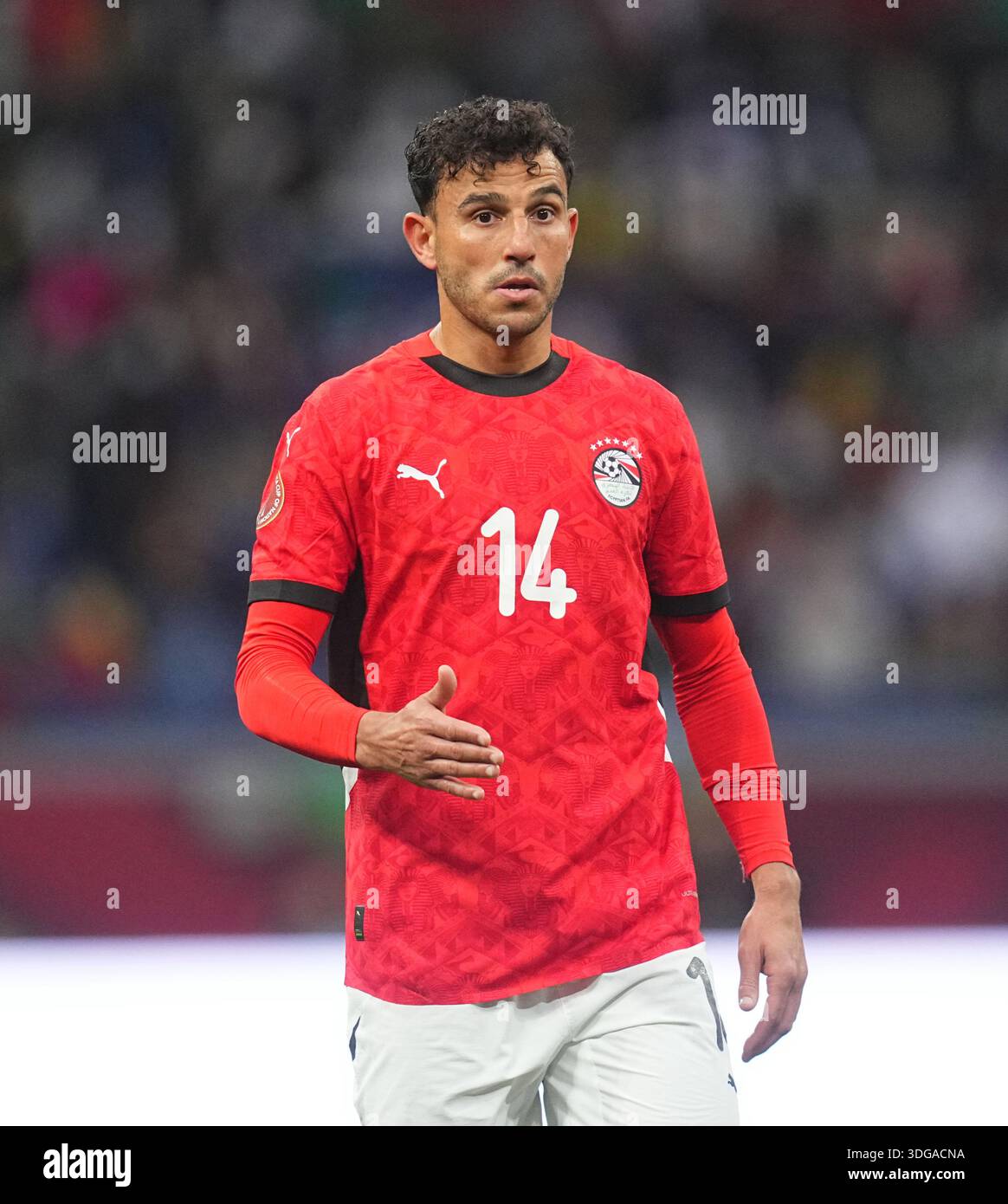 Tangier Stadium, Tangier, Marocco. 14th Jan, 2026. Hamdy Fathy ...