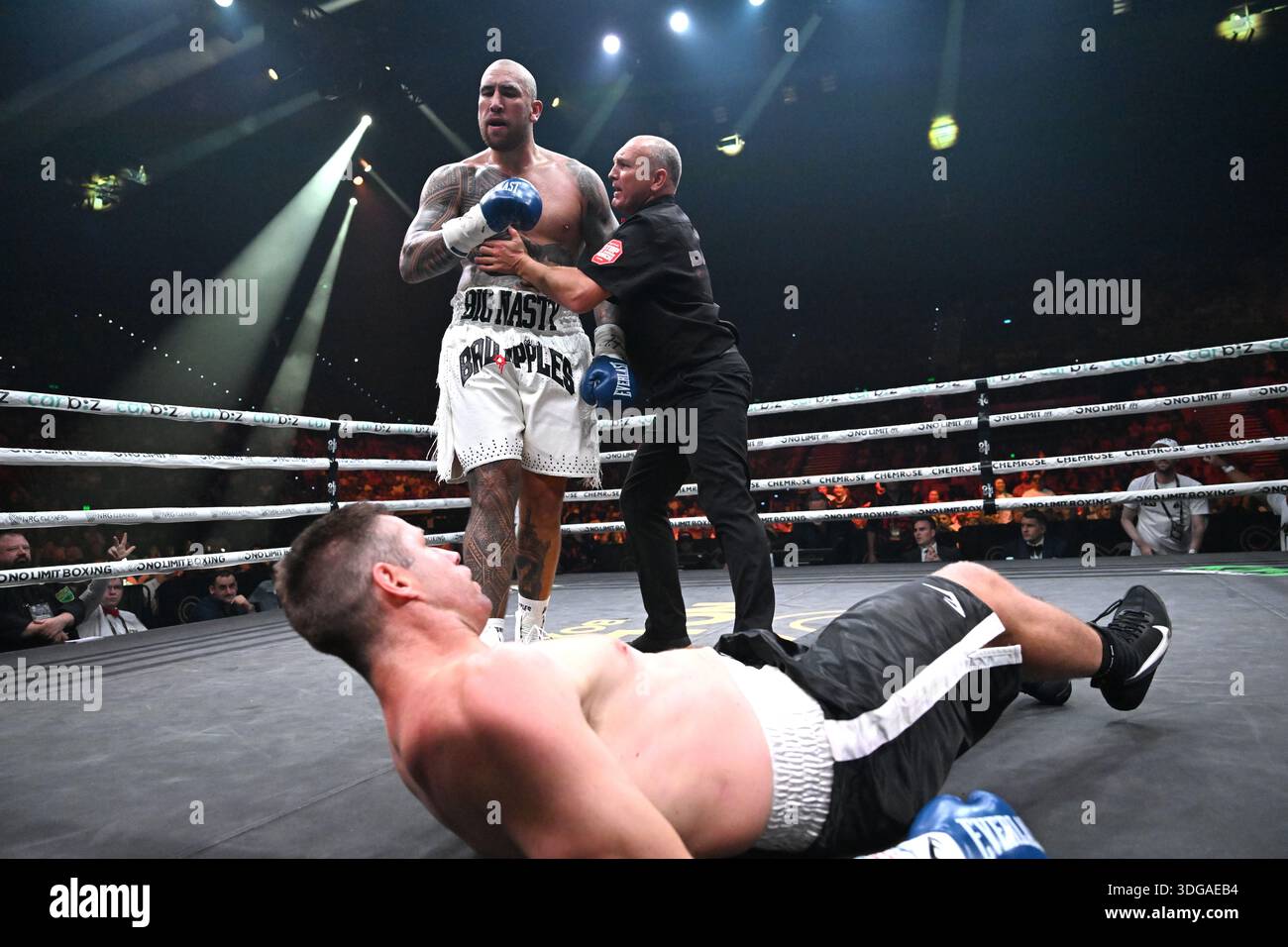 Brisbane, Australia. 16th Jan, 2026. Nelson Asofa-Solomona is seen ...