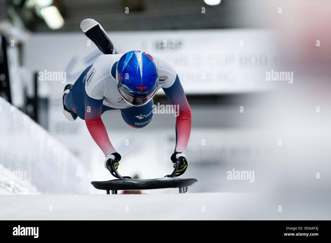 COLTMAN Amelia (Great Britain) at the start, GER, IBSF Skeleton World ...