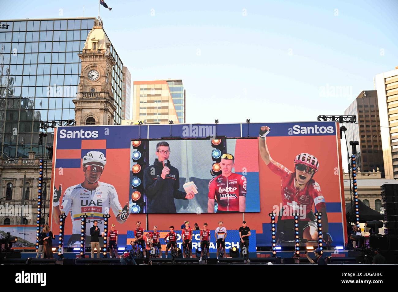 16-01-2026 Presentazione Squadre Tour Down Under 2026; 2026, Lotto ...