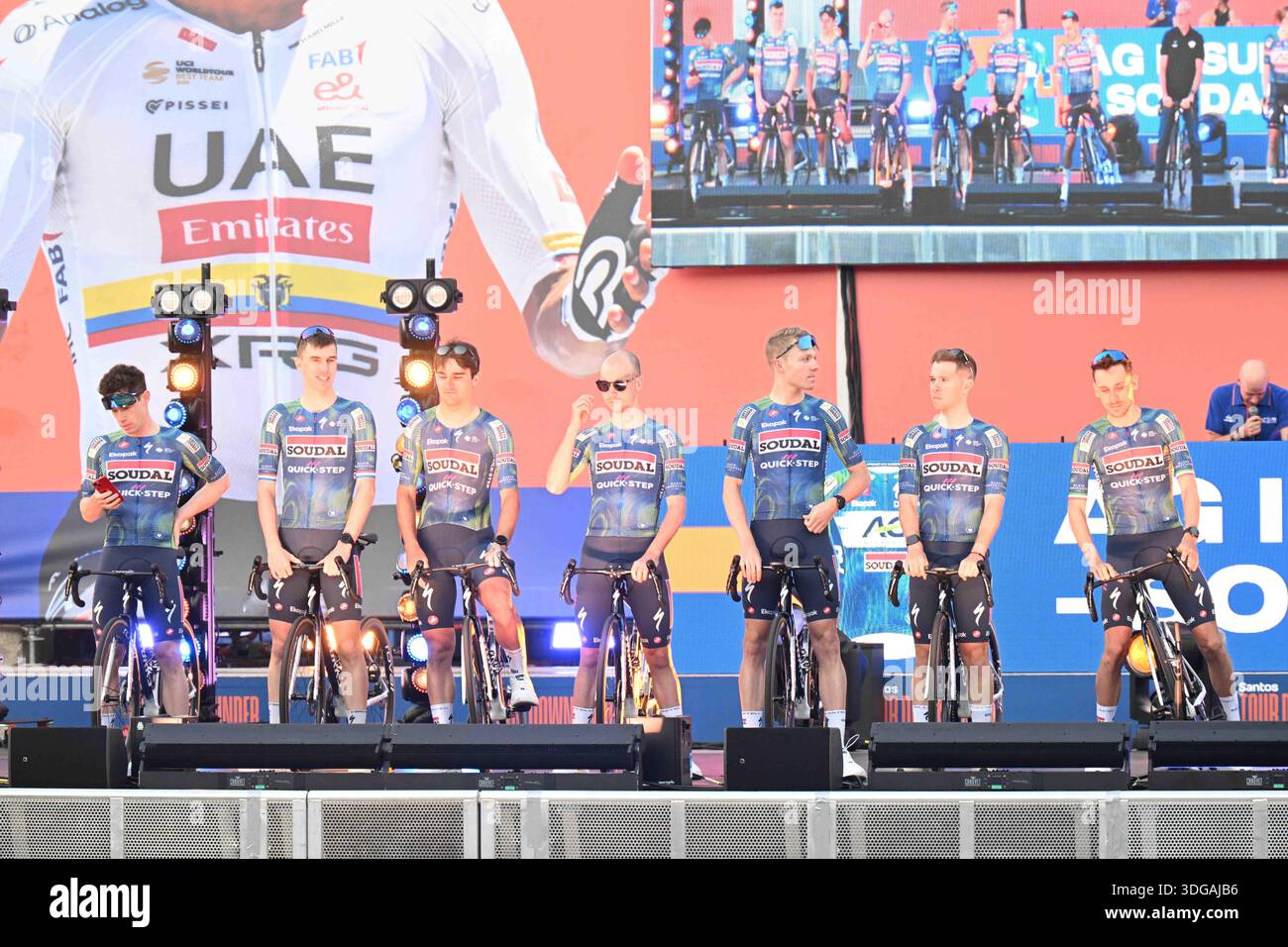 16-01-2026 Presentazione Squadre Tour Down Under 2026; 2026, Soudal ...