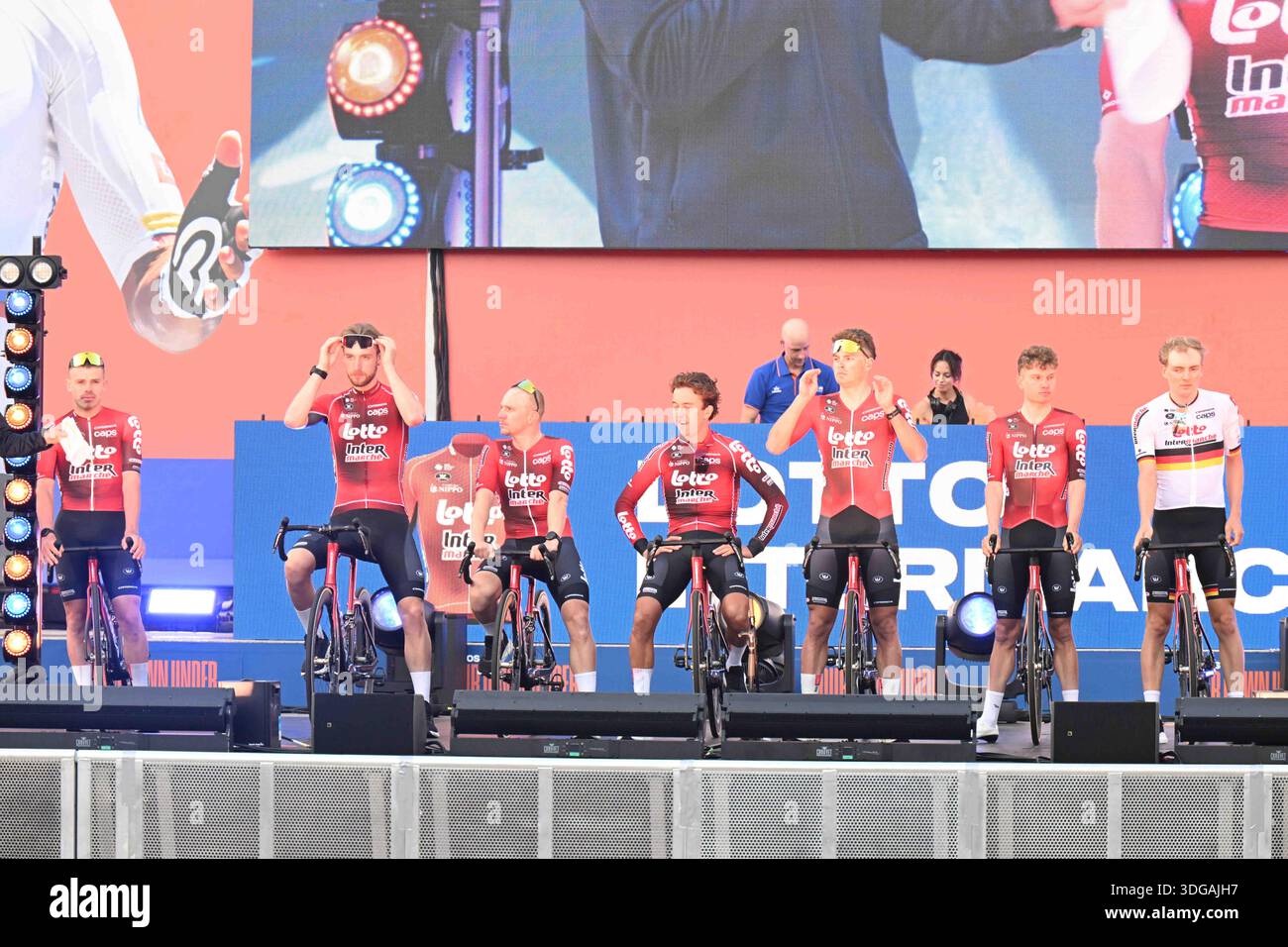 16-01-2026 Presentazione Squadre Tour Down Under 2026; 2026, Lotto ...