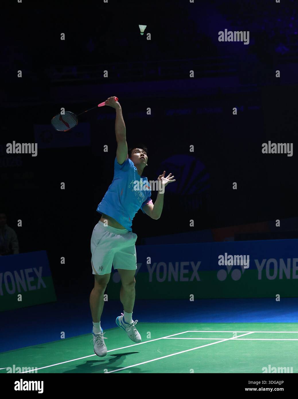 LOH Kean Yew of Singapore vs. Kunlavut VITIDSARN of Thailand during Men ...