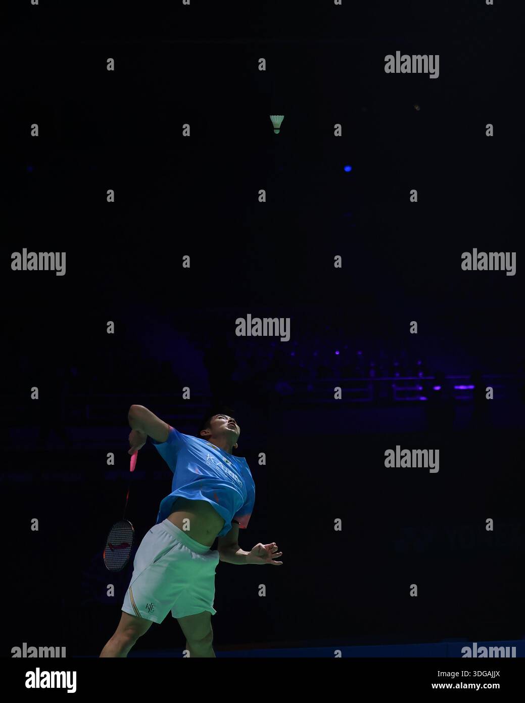 LOH Kean Yew of Singapore vs. Kunlavut VITIDSARN of Thailand during Men ...