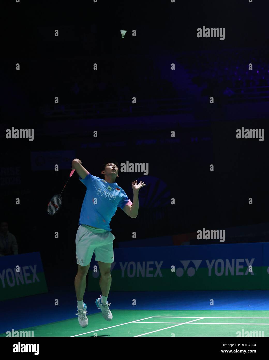 LOH Kean Yew of Singapore vs. Kunlavut VITIDSARN of Thailand during Men ...