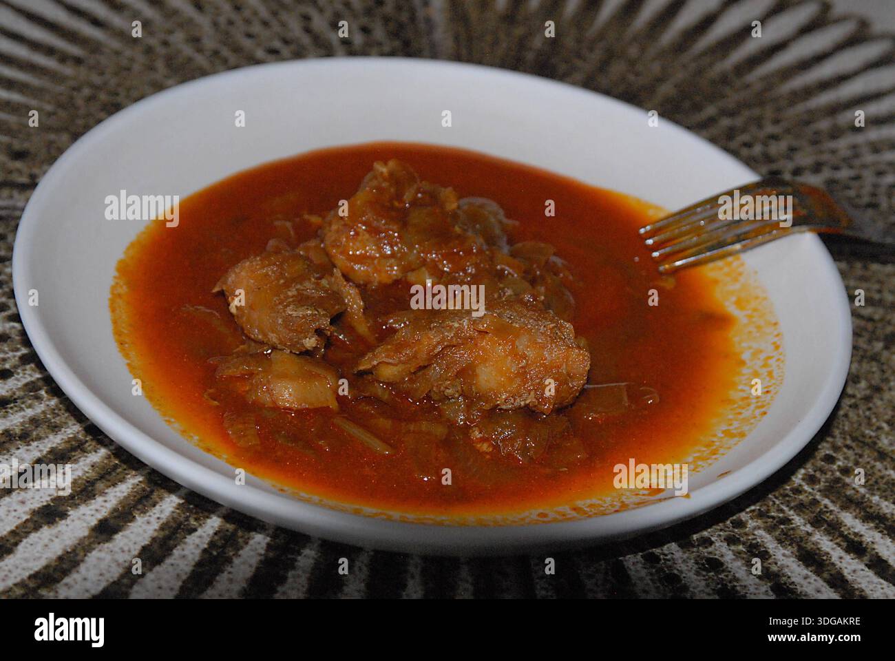 Copenhagen/Denmark /16 JANUARY 2026 /Code fish dish code fish cooked in ...