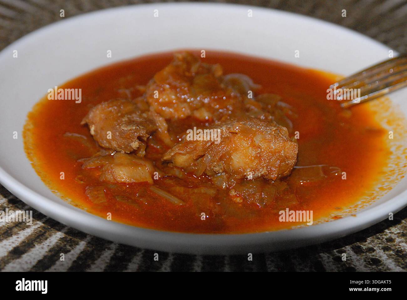 Copenhagen/Denmark /16 JANUARY 2026 /Code fish dish code fish cooked in ...