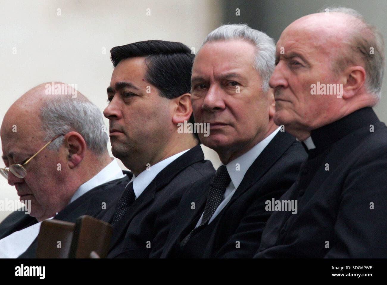 **NO LIBRI** Angelo Gugel looks on during Pope Benedict XVI 's weekly ...