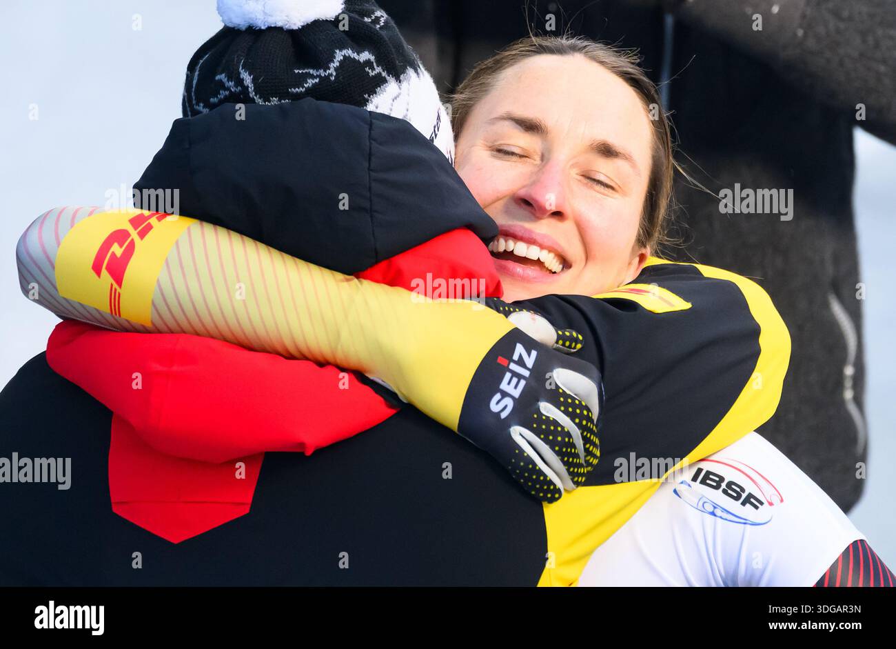 Altenberg, Germany. 16th Jan, 2026. Skeleton, World Cup, single, women ...