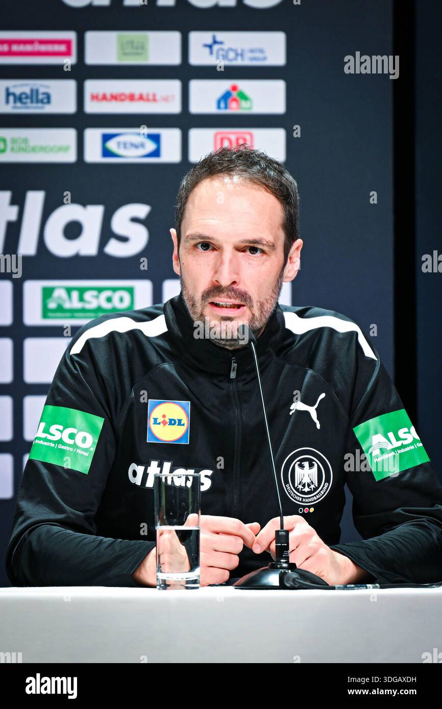 Silkeborg, Denmark. 16th Jan, 2026. Benjamin Chatton, national team ...