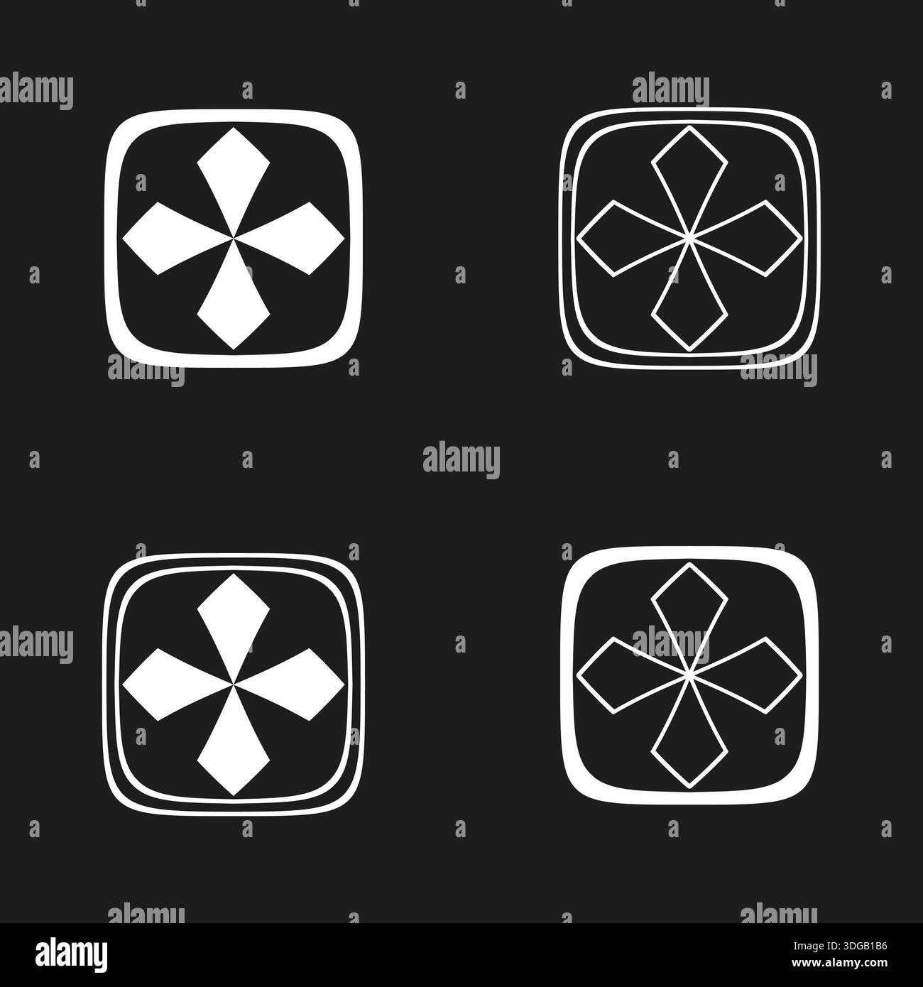 Inverted tiles Stock Vector Images - Alamy