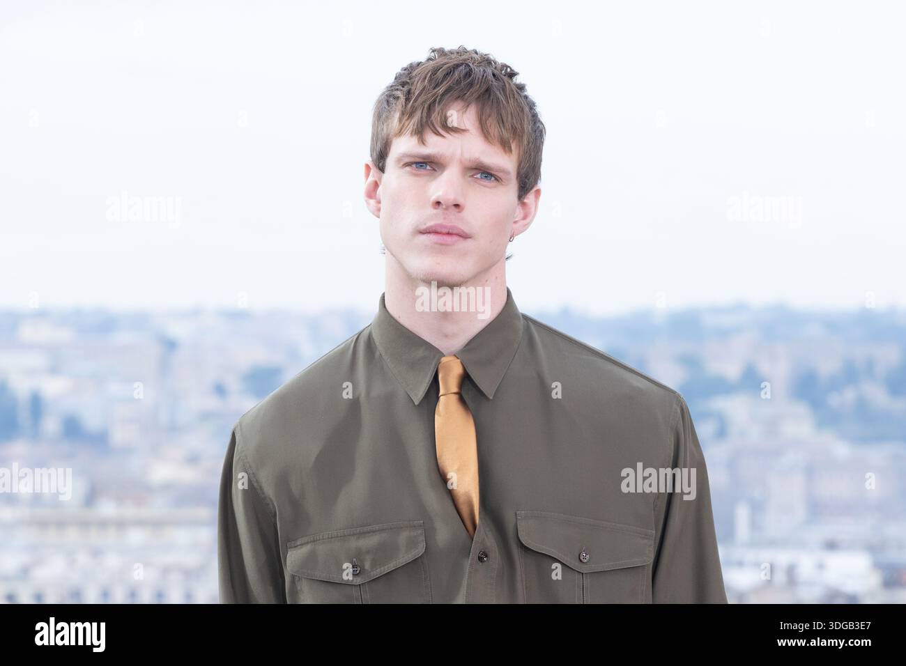 Roma, Italy. 15th Jan, 2026. 1/15/2026 Actor Finn Bennett attends the ...
