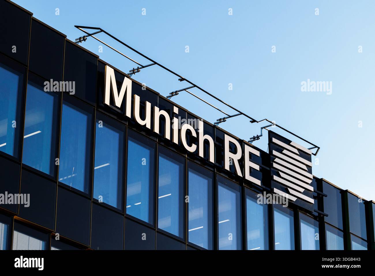 15 January 2026, Bavaria, Munich: The lettering and corporate logo of ...