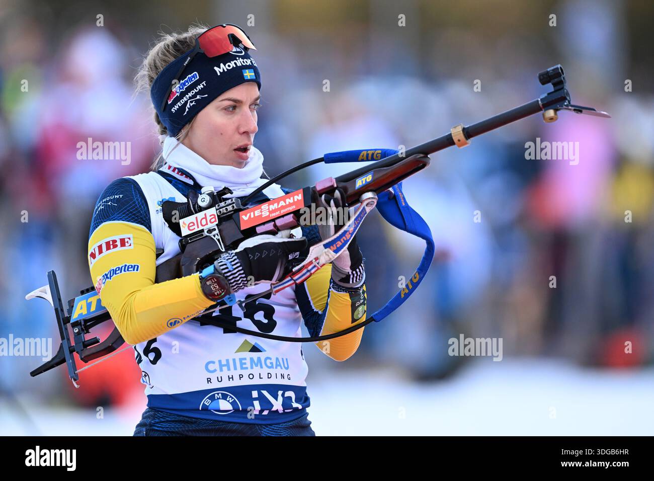 Ruhpolding, Germany. 16th Jan, 2026. Biathlon: World Cup, sprint 7.5 km ...