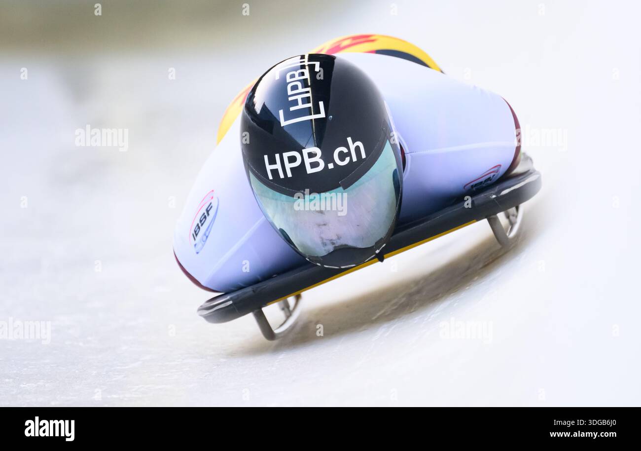 Altenberg, Germany. 16th Jan, 2026. Skeleton, World Cup, men's single ...