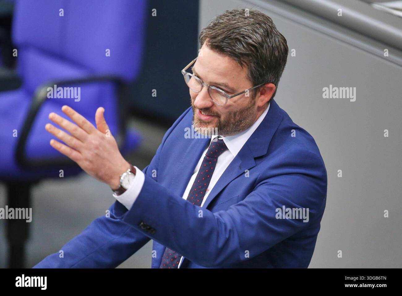 Berlin, Deutschland, 16.01.2026: Deutscher Bundestag: 54 ...