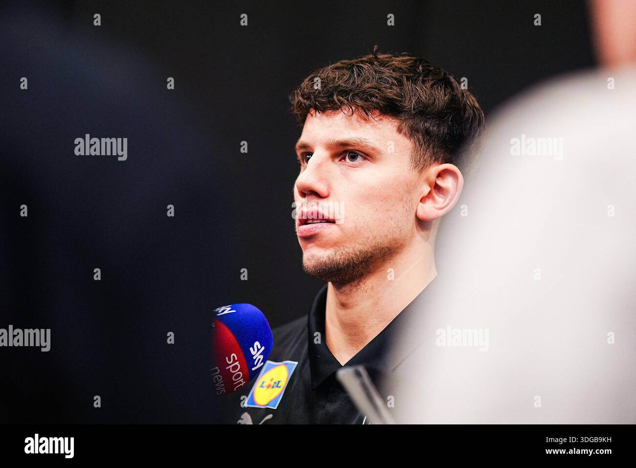 Marko Grgic (Deutschland, #71) DEN, Deutschland Pressekonferenz ...