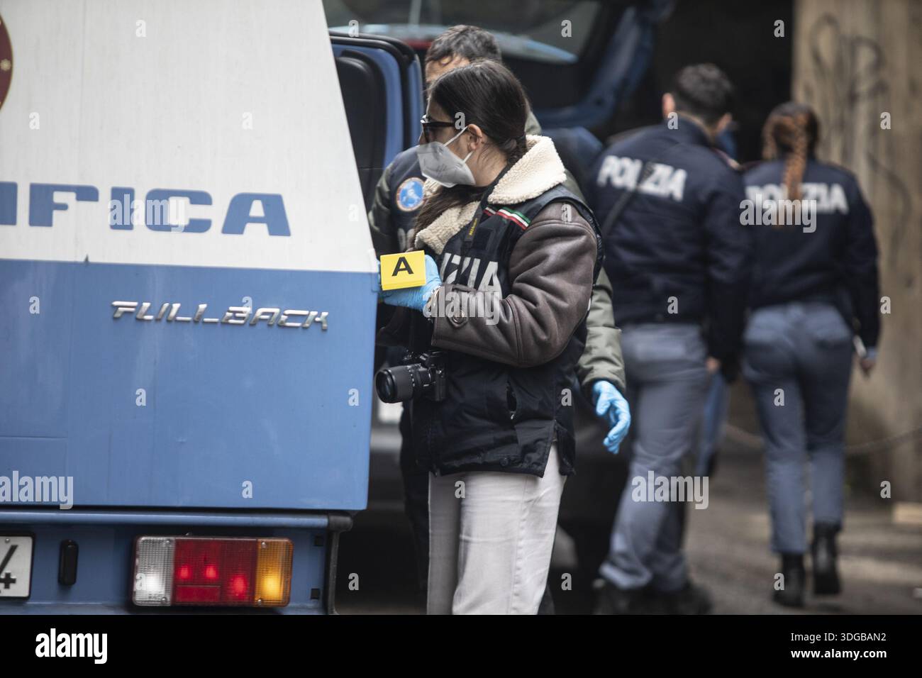 Milan, Italy. 16th Jan, 2026. Milan, Via Padova, homeless man found ...