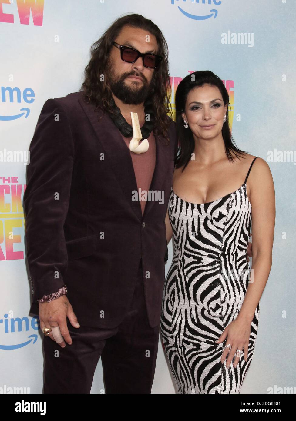 January 15, 2026 Morena Baccarin and Jason Momoa attend Amazon MGM ...