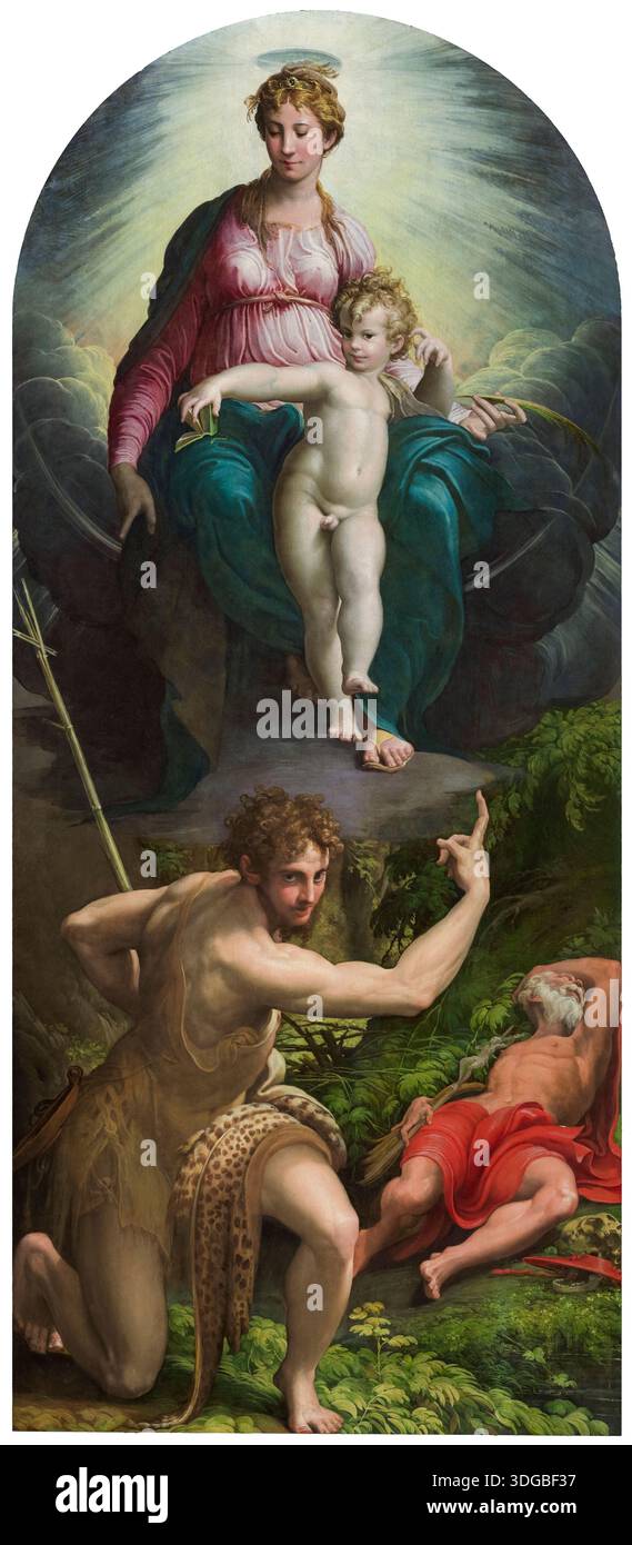 Girolamo Francesco Maria Mazzola called Parmigianino, The Madonna and ...