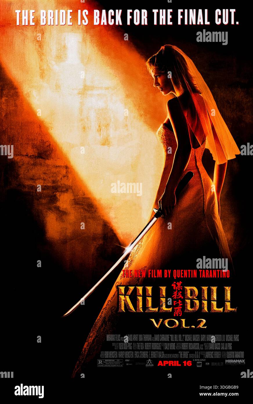 Kill Bill: Vol. 2 (2004) directed by Quentin Tarantino and starring Uma ...